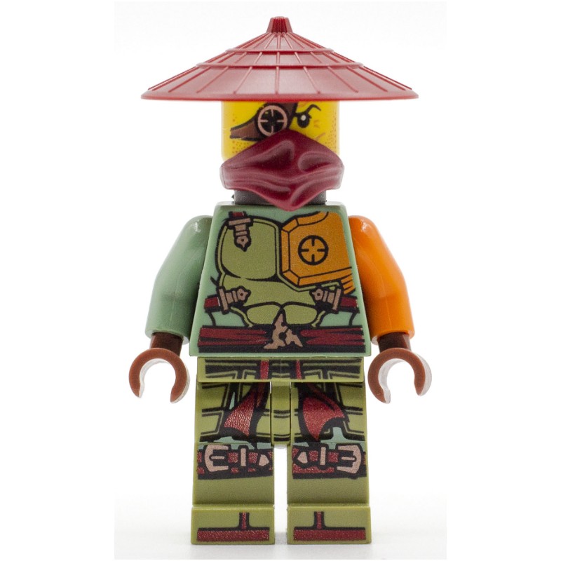 LEGO Set fig-003064 Ronin with Dark Red Hat (Possession) (2015 Ninjago ...