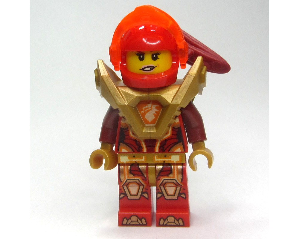 LEGO Set fig-003100 Macy Halbert with Pearl Gold Armor | Rebrickable ...