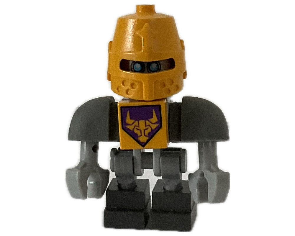 LEGO Set fig-003140 Axl Bot with Bright Light Orange Helmet ...