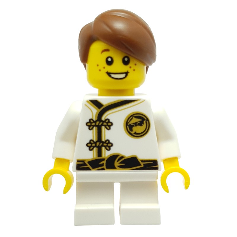 LEGO Set fig-003164 Lil' Nelson, White Gi | Rebrickable - Build with LEGO
