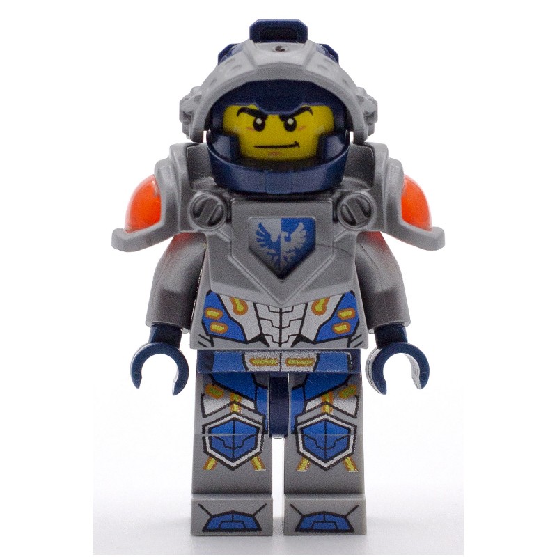 LEGO Set fig-003177 Clay Moorington with Rounded Shoulder Armor ...
