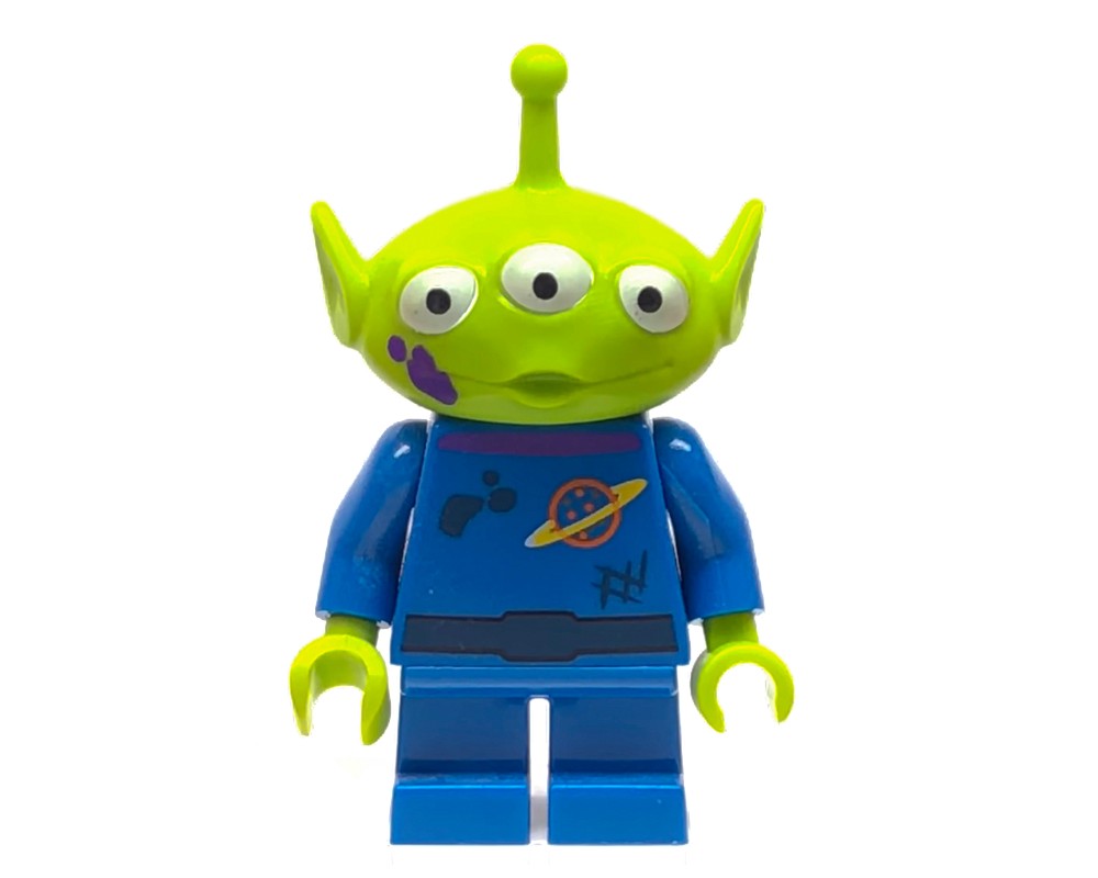 LEGO Set fig-003240 Alien with Purple Stain on Face | Rebrickable ...