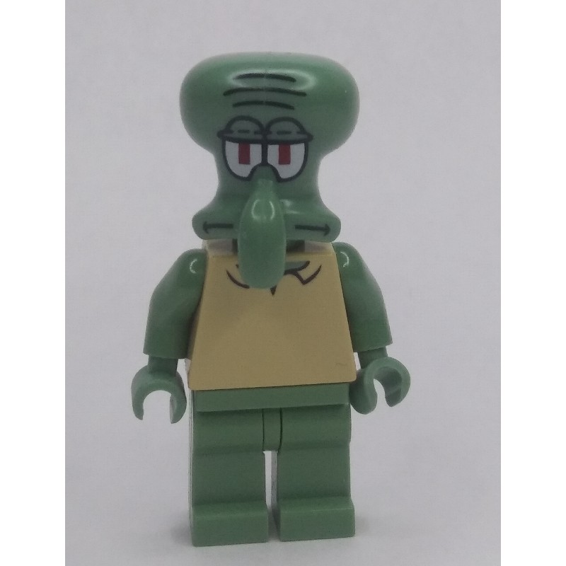 LEGO Set fig-003274 Squidward Tentacles with Molded Head | Rebrickable ...