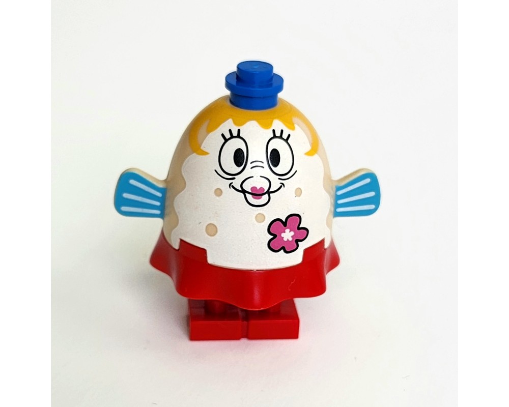 LEGO Set fig-003285 Mrs. Puff with Flower | Rebrickable - Build with LEGO