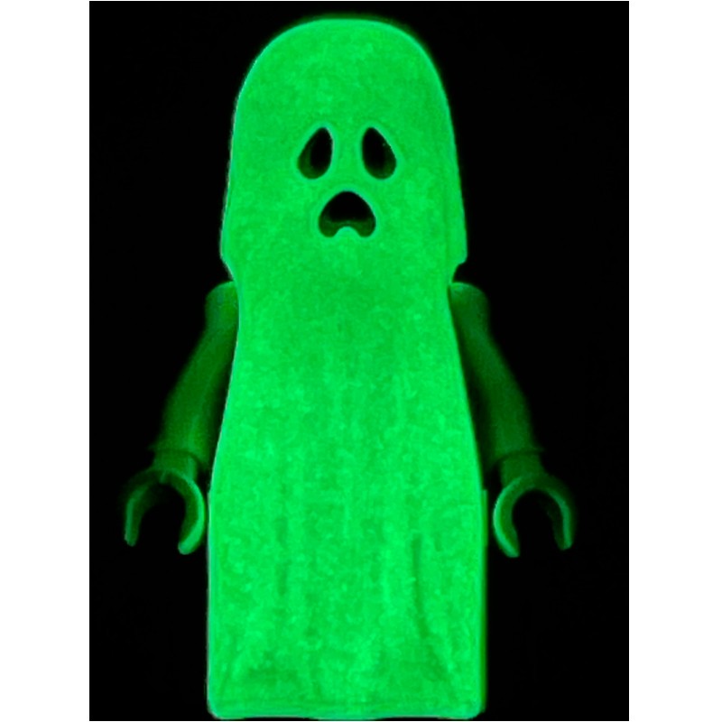 LEGO Set fig-003309 Ghost with Open Mouth and Brick Built Legs ...
