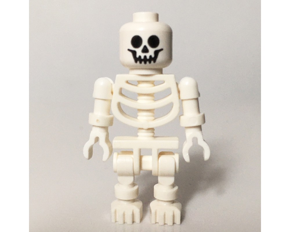 LEGO Set fig-003314 Skeleton, Standard Face, Ball Joint Arms (3626c ...
