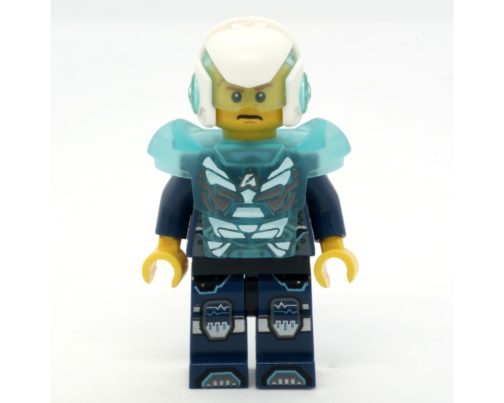 LEGO Set fig-003375 Agent Max Burns with Helmet and Shoulder Armor ...