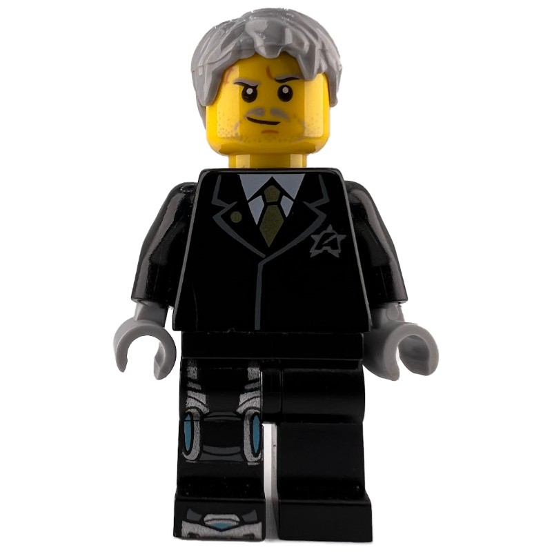 LEGO Set fig-003376 Agent Solomon Blaze | Rebrickable - Build with LEGO