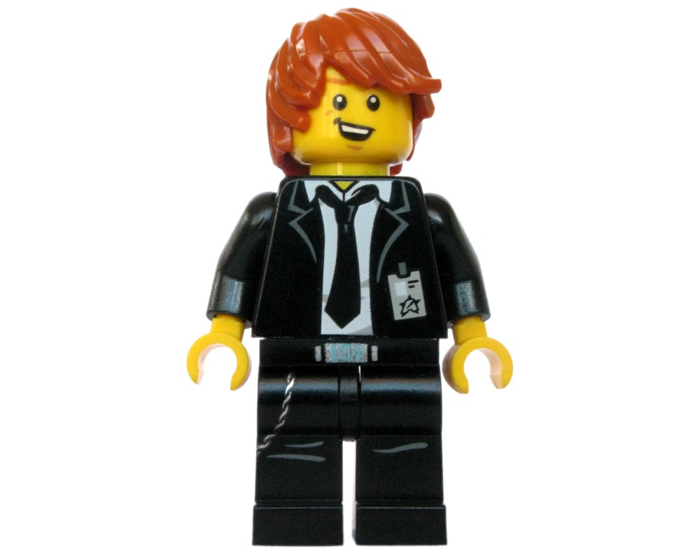 LEGO Set fig-003395 Agent Max Burns | Rebrickable - Build with LEGO