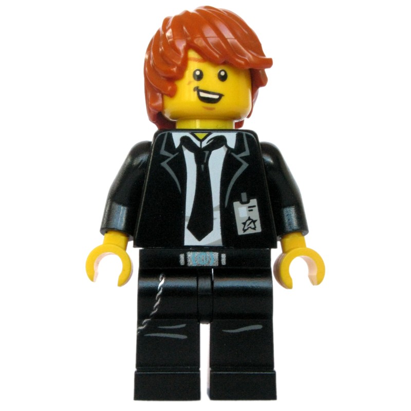 LEGO Set fig-003395 Agent Max Burns | Rebrickable - Build with LEGO