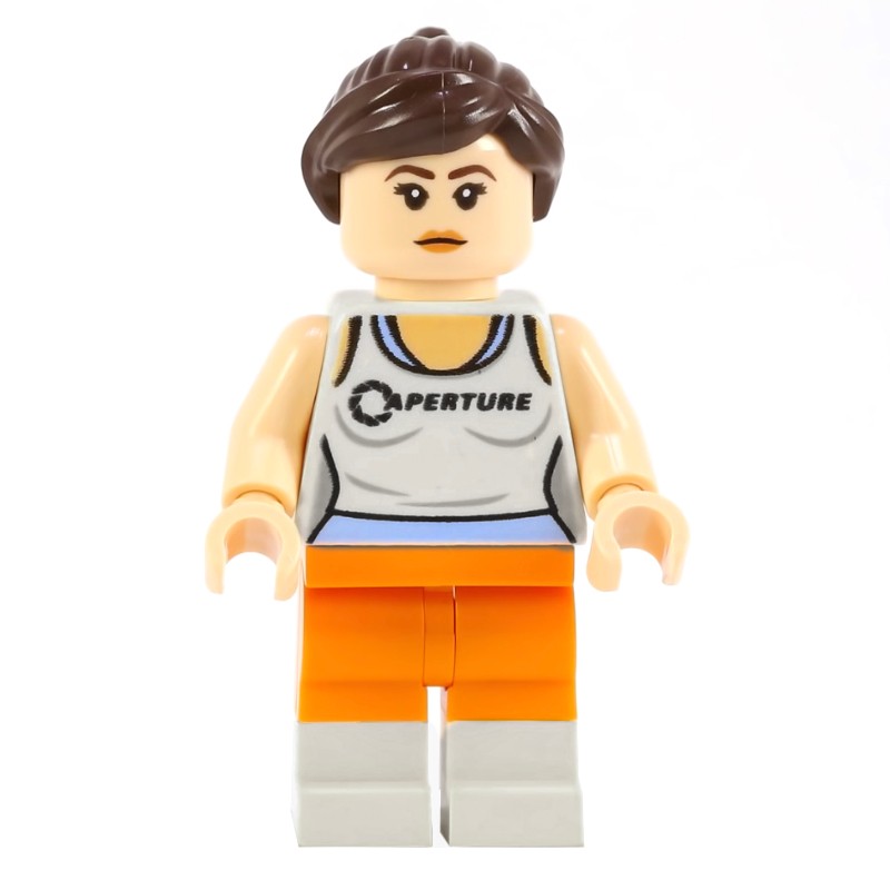 LEGO Set fig-003417 Chell (2015 Dimensions) | Rebrickable - Build with LEGO