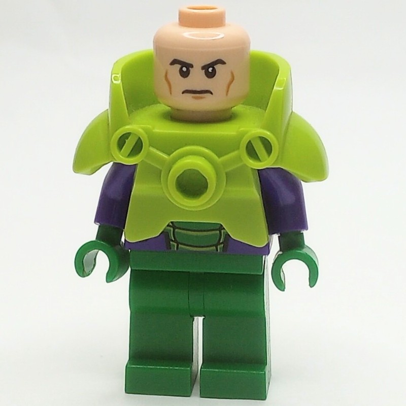 LEGO Set fig-003424 Lex Luthor with Green Legs and Shoulder Armor ...