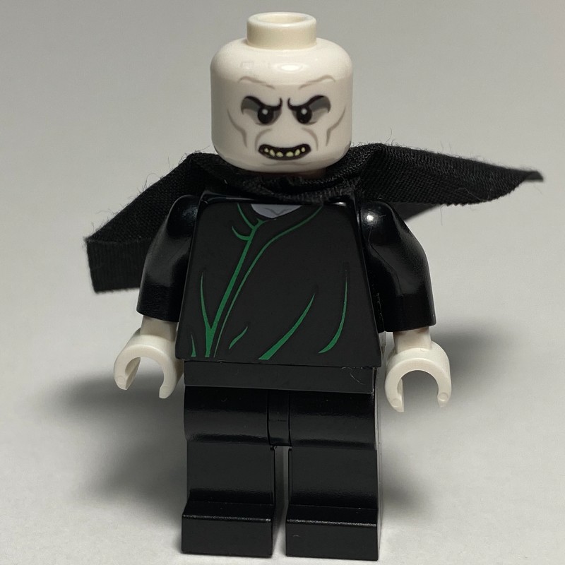 LEGO Set fig-003425 Voldemort, Black Cape (Dimensions) (3626c Head ...