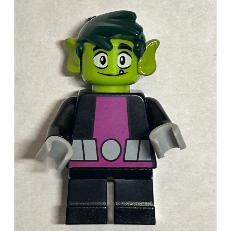 LEGO Set fig-003428 Beast Boy | Rebrickable - Build with LEGO