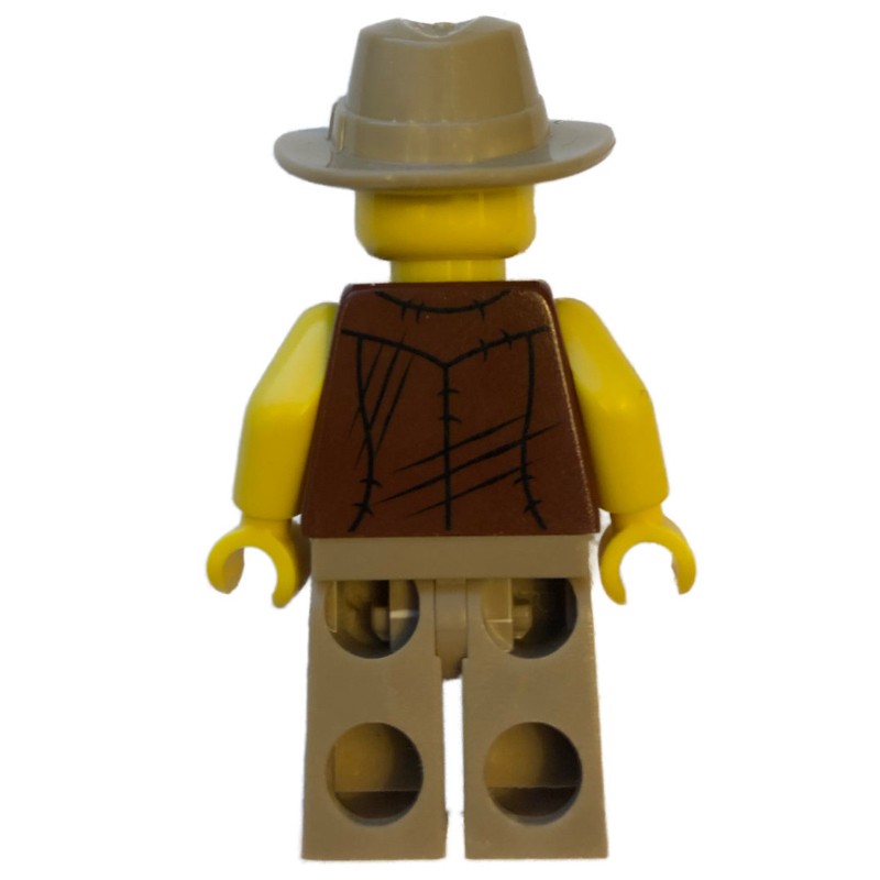 LEGO Set fig-003454 Hero with Fedora | Rebrickable - Build with LEGO