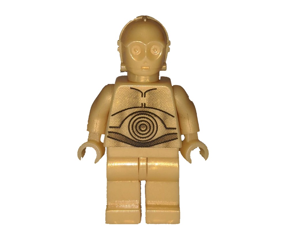 LEGO Set fig-003509 C-3PO, Pearl Light Gold | Rebrickable - Build with LEGO