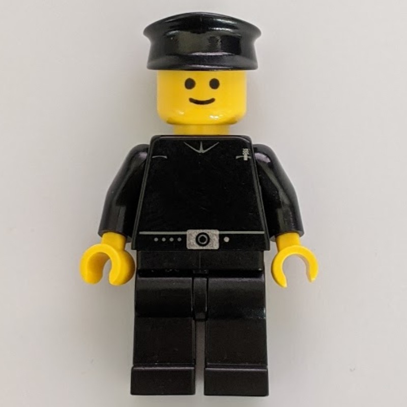 LEGO Set fig-003639 Imperial Shuttle Pilot with Yellow Skin ...