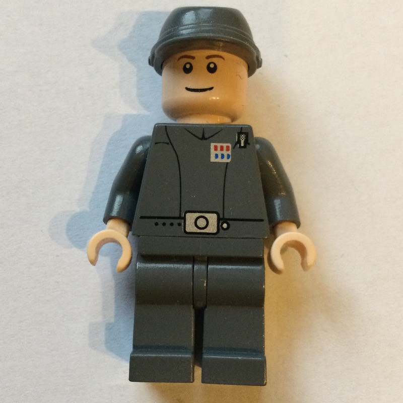 LEGO Set fig-003674 Imperial Officer / Captain / Commandant / Commander ...