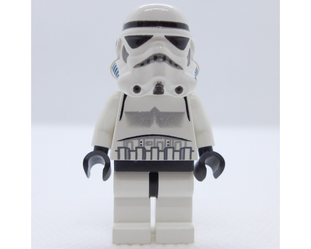 LEGO Set fig-003697 Stormtrooper, Plain Black Head, Black Lines on Nose ...