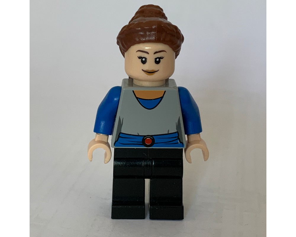 LEGO Set fig-003774 Padme Amidala / Naberrie, Light Bluish Gray Tunic ...