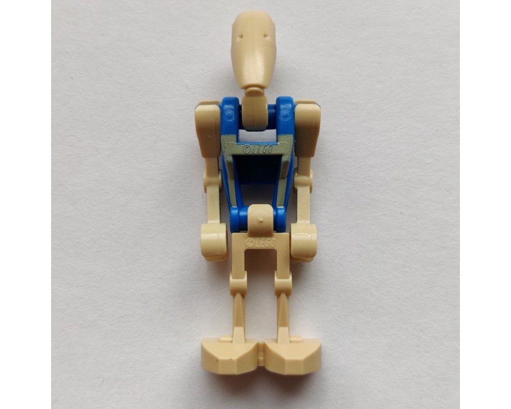 LEGO Set fig-003794 Battle Droid Pilot, Blue Torso with Tan Print, Two ...