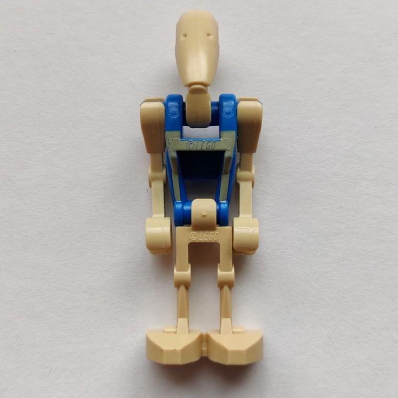 LEGO Set fig-003794 Battle Droid Pilot, Blue Torso with Tan Print, Two ...