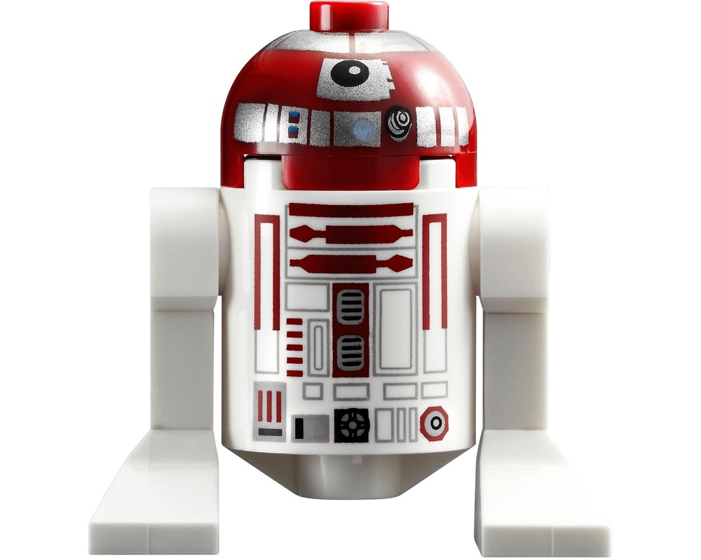 LEGO Set fig-003828 Astromech Droid, R4-P17, Blue Rectangles ...