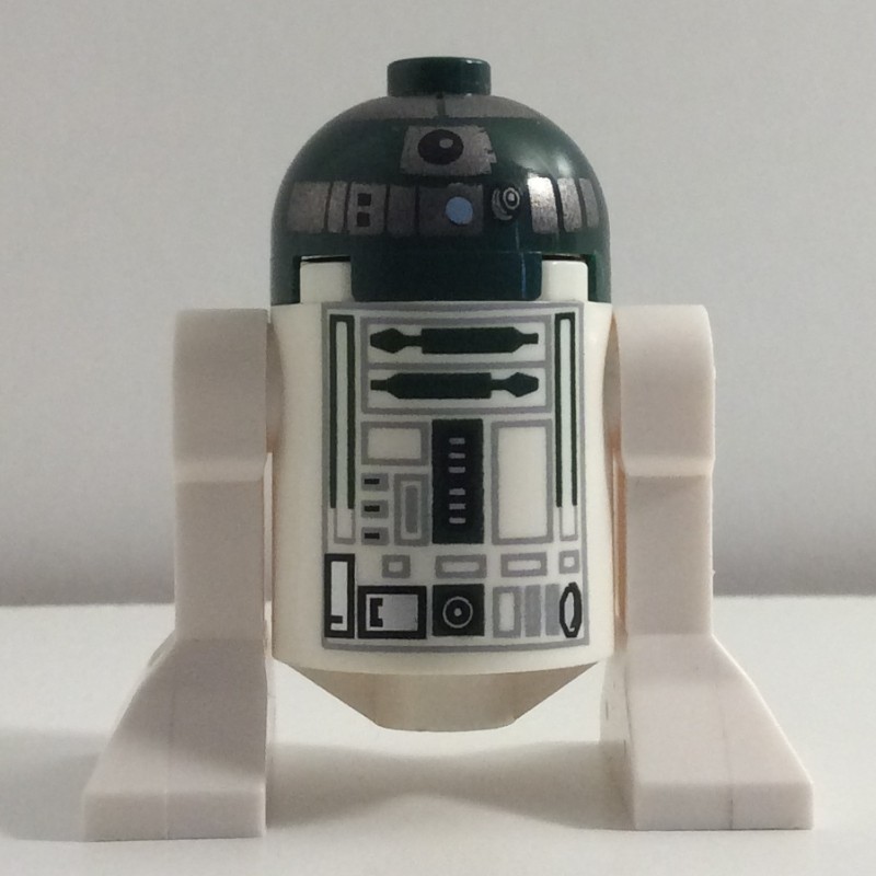 LEGO Set fig-003839 Astromech Droid, R4-P44, Pearl Gray print ...