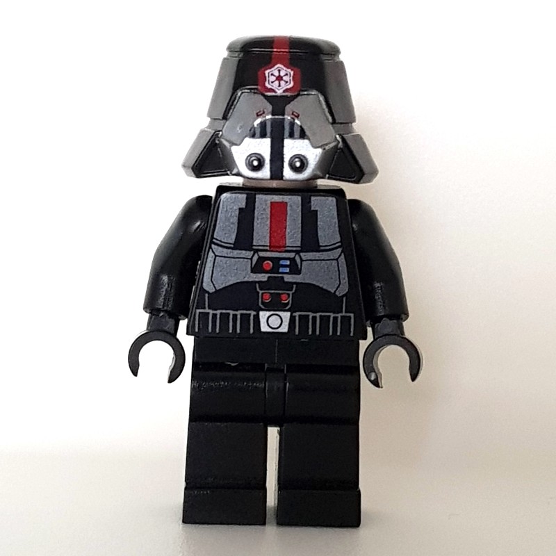 LEGO Set fig-003876 Sith Trooper, Black, Plain Legs | Rebrickable ...