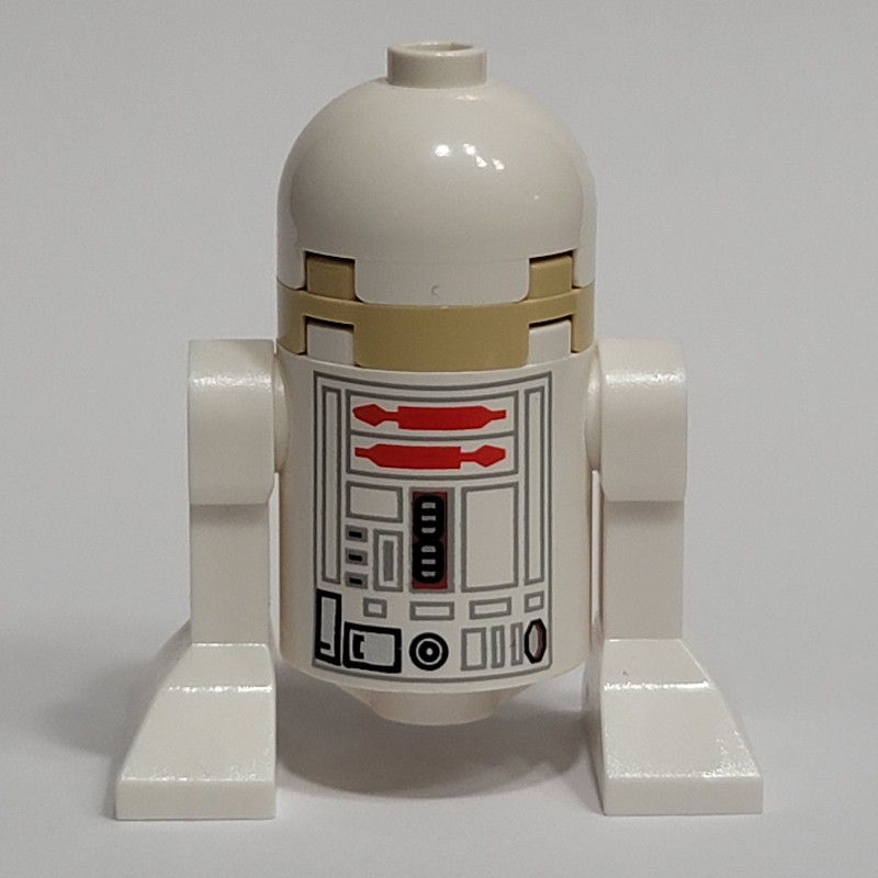 LEGO Set fig-003906 R5-D4 with Plain Dome | Rebrickable - Build with LEGO