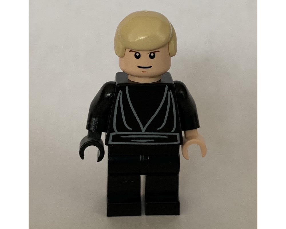LEGO Set fig-003949 Luke Skywalker, Black Robes, White Pupils ...