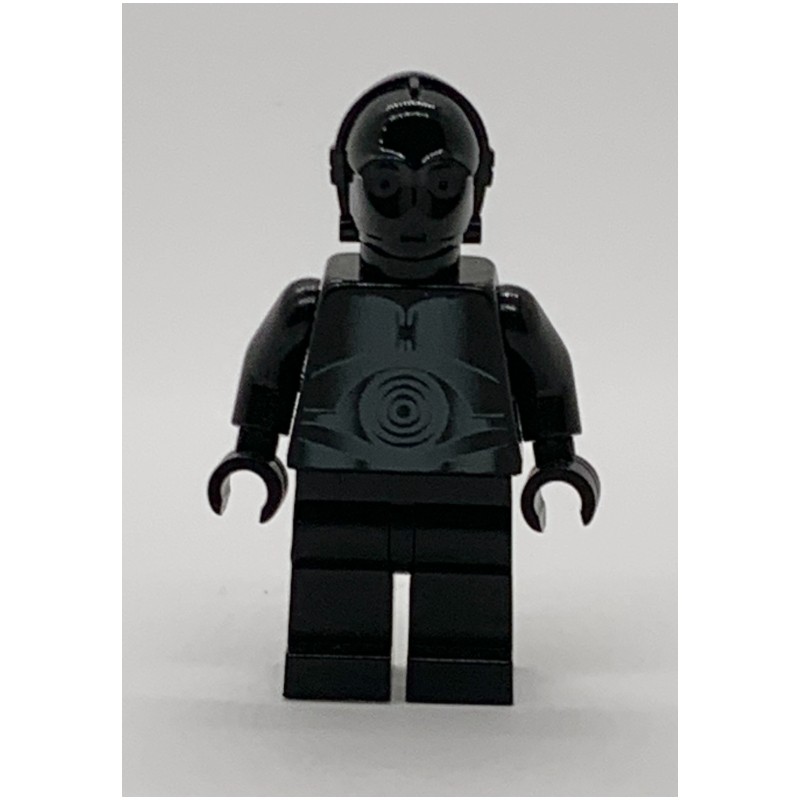 LEGO Set fig-003954 Protocol Droid, Black | Rebrickable - Build with LEGO