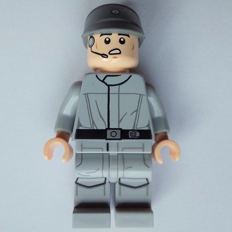 LEGO Set fig-004056 Imperial Crew, Light Bluish Gray Uniform, Dark ...