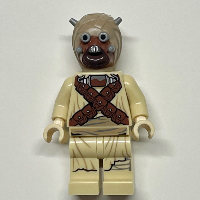 LEGO Set fig-004093 Tusken Raider, Head Spikes, Crossed Shoulder Belts ...