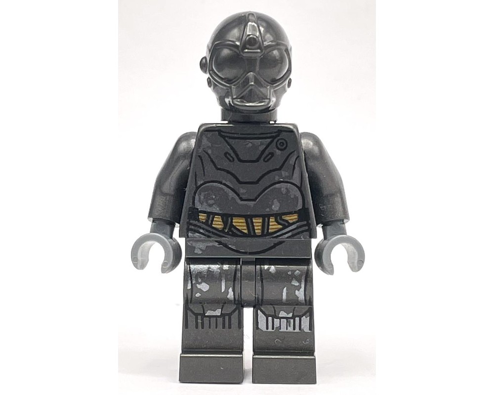 LEGO Set fig-004164 RA-7 Protocol Droid, Pearl Dark Gray | Rebrickable ...