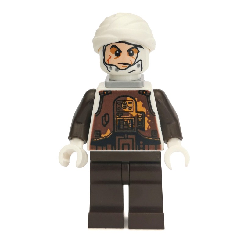 LEGO Set fig-004171 Dengar, White Head, Dark Brown Legs | Rebrickable ...