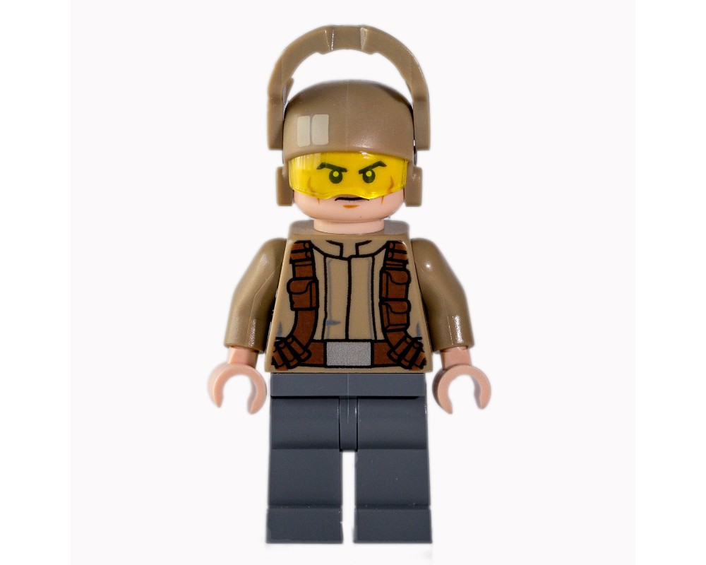 LEGO Set fig-004176 Resistance Soldier, Dark Tan Helmet, Dark Tan Shirt ...