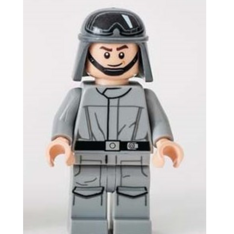 LEGO Set fig-004223 Imperial AT-ST Driver, Helmet with Printed Goggles ...