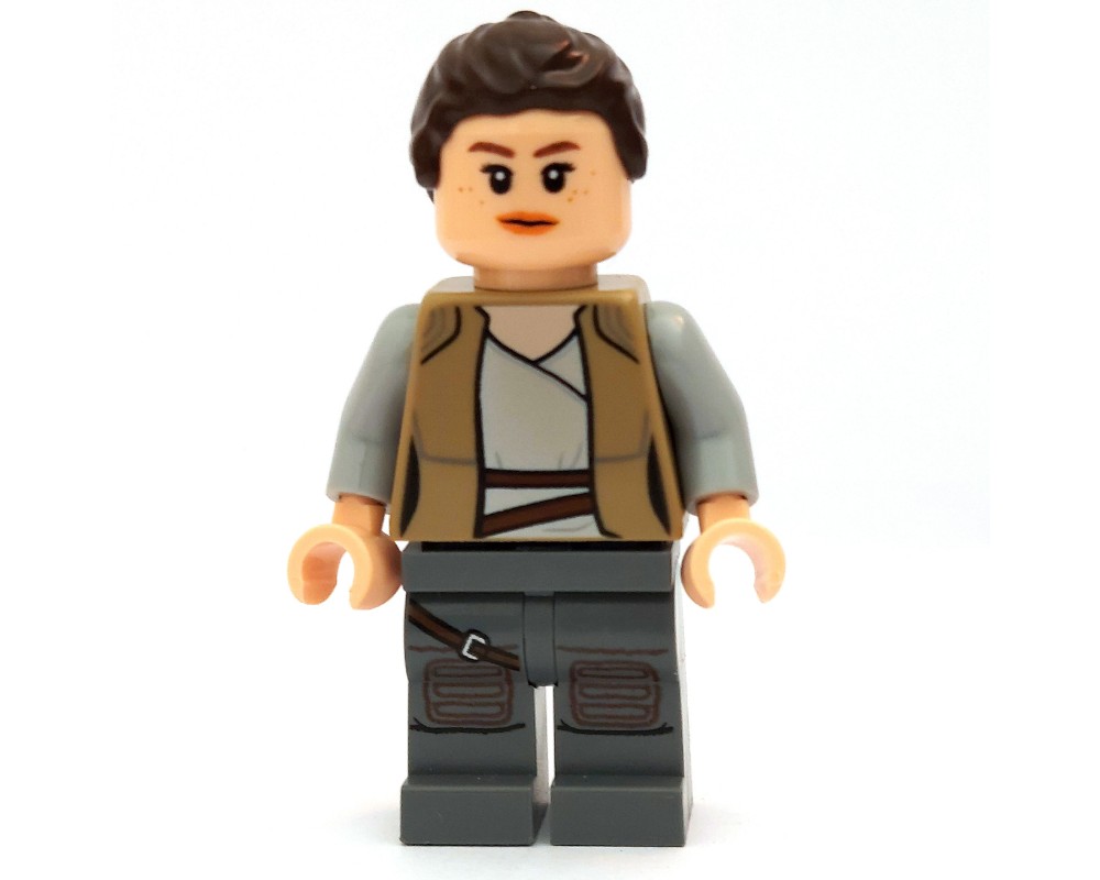 LEGO Set fig-004280 Rey, Dark Tan Jacket | Rebrickable - Build with LEGO