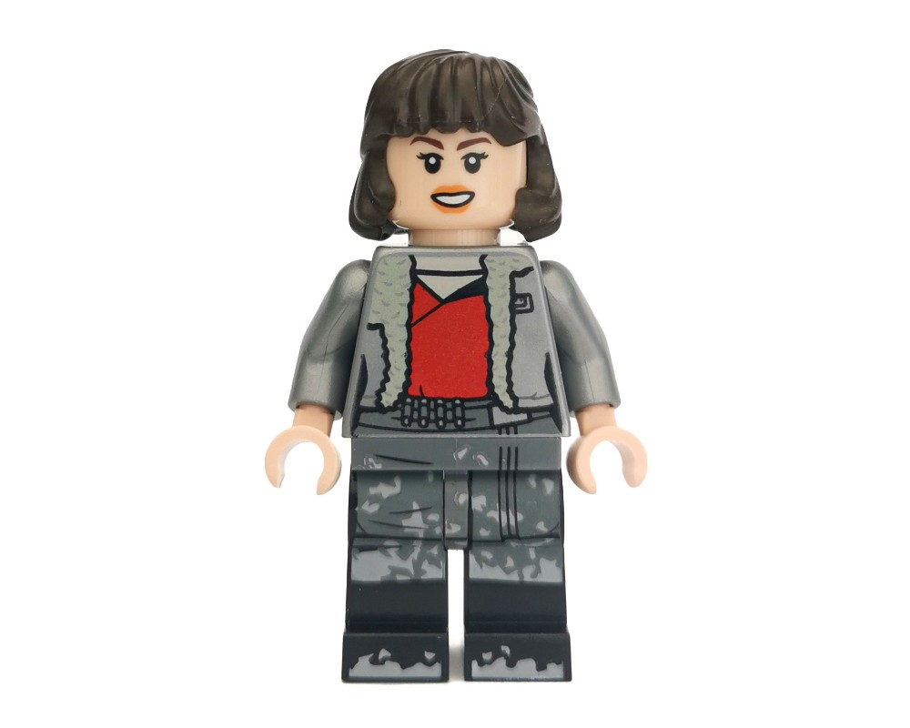 LEGO Set fig-004304 Qi'ra, Flat Silver Jacket | Rebrickable - Build ...