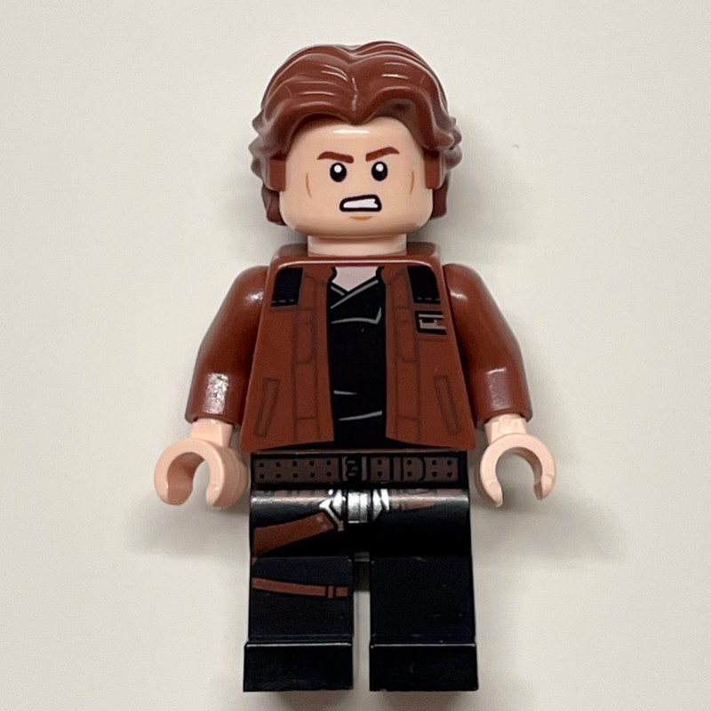 LEGO Set fig-004335 Han Solo, Reddish Brown Jacket | Rebrickable ...