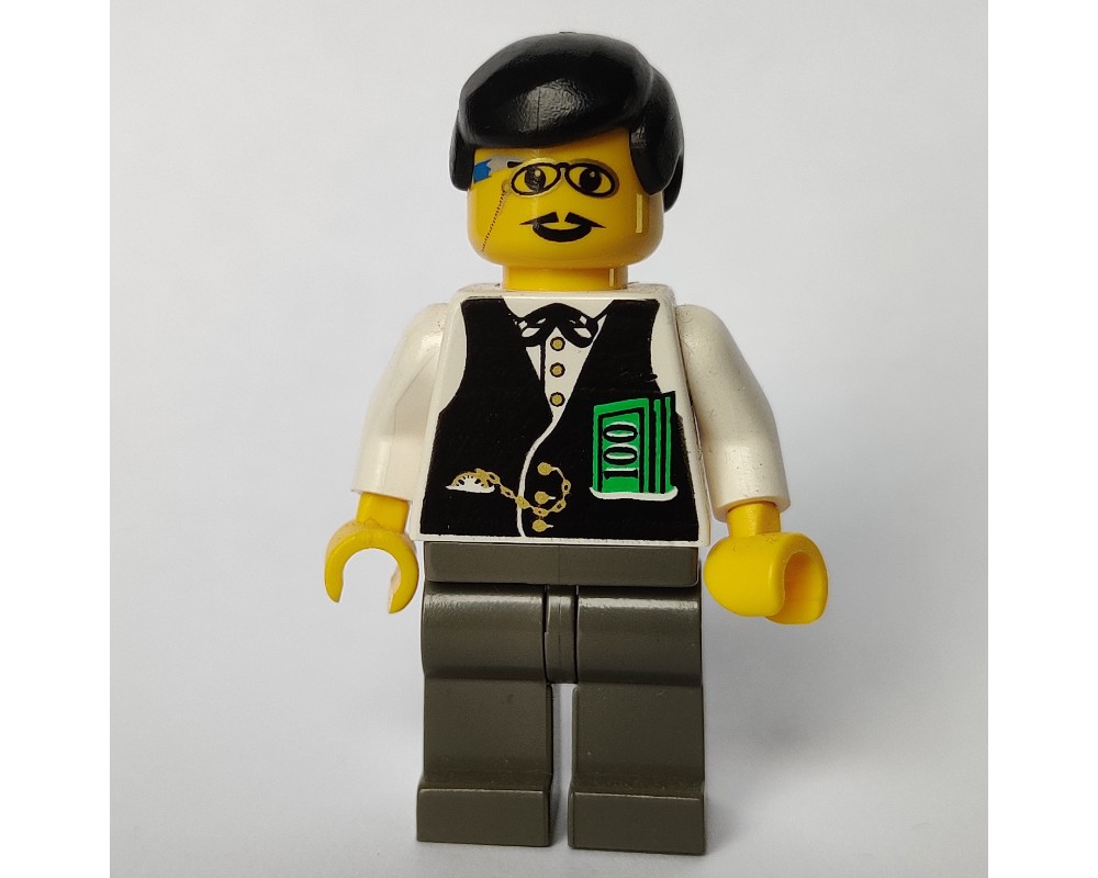 LEGO Set fig-004377 Banker - Western | Rebrickable - Build with LEGO