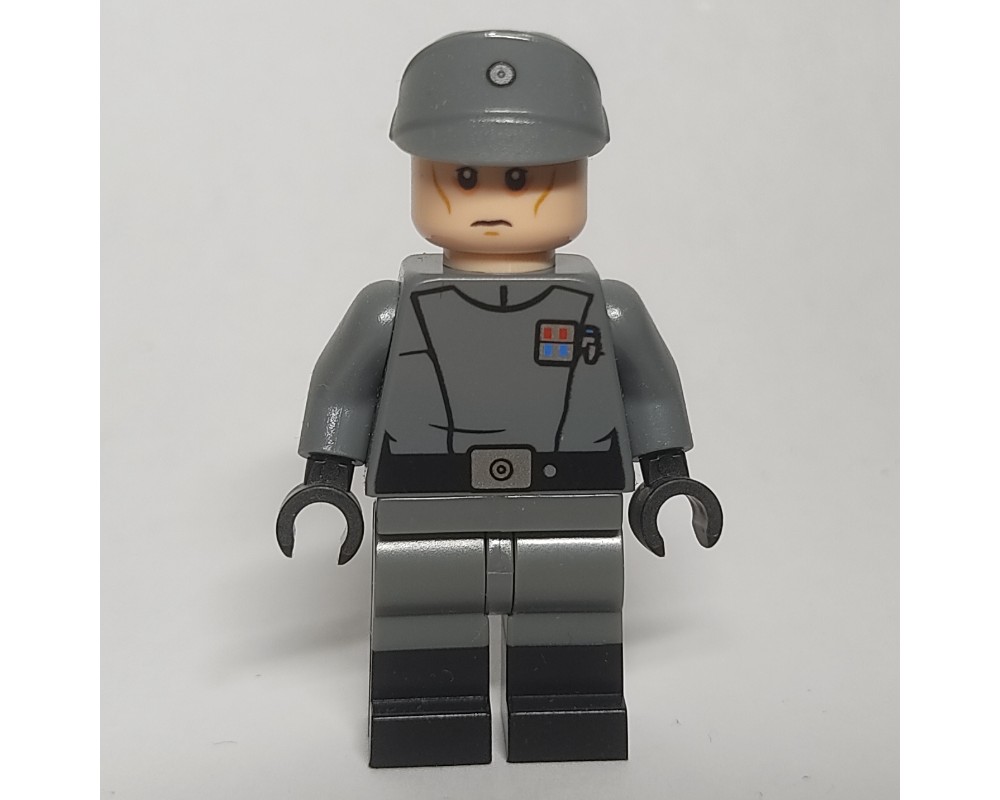 LEGO Set fig-004471 Imperial Officer / Lieutenant, Dark Bluish Gray ...