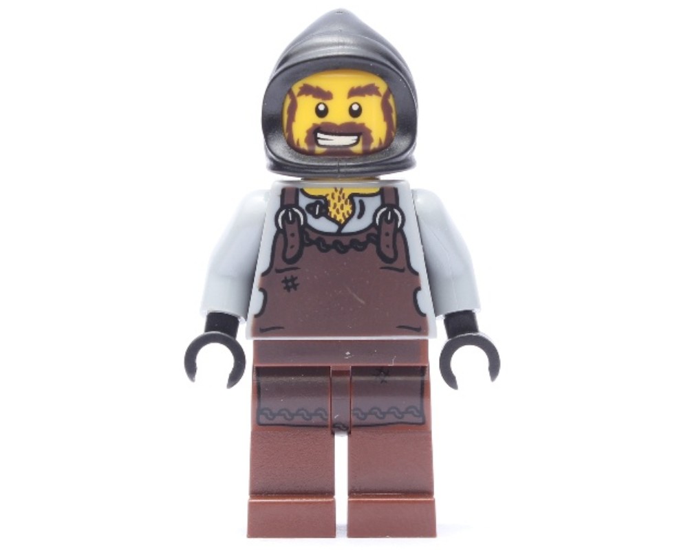 LEGO Set fig-004532 Blacksmith - Brown Apron | Rebrickable - Build with ...