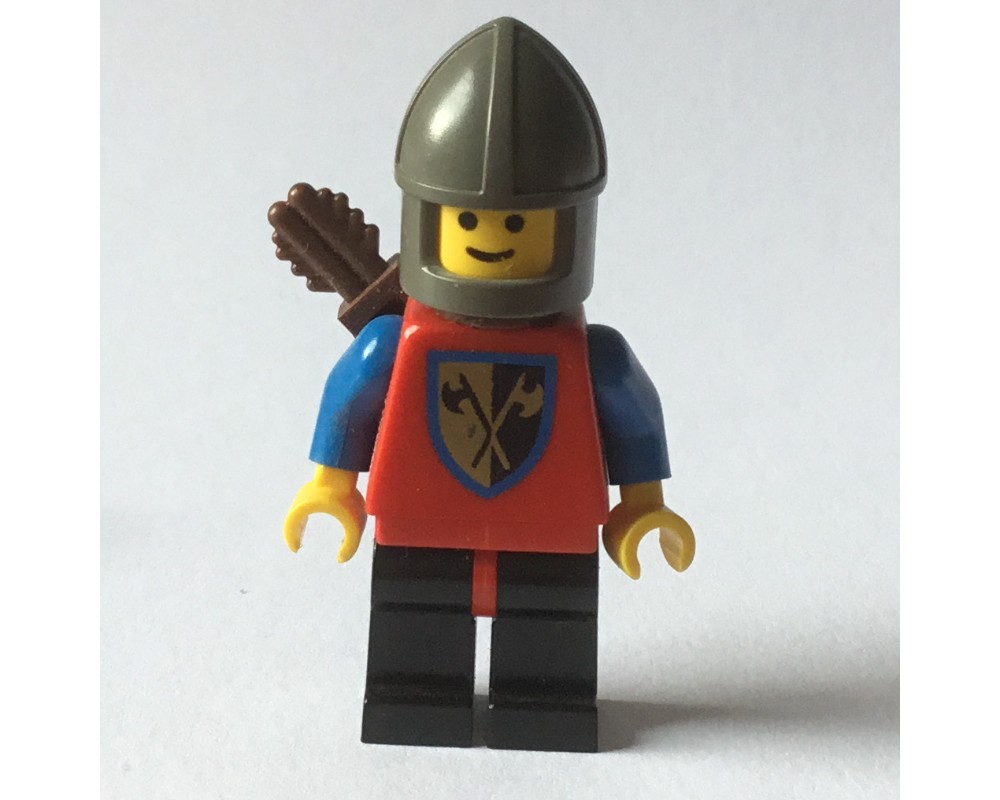 LEGO Set fig-004539 Archer (Crusader Axe) - Black Legs | Rebrickable ...
