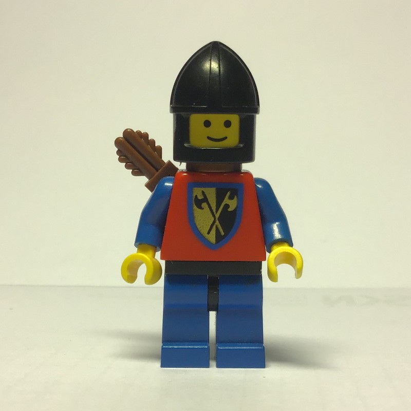 LEGO Set fig-004569 Archer (Crusader Axe) - Blue Legs | Rebrickable ...