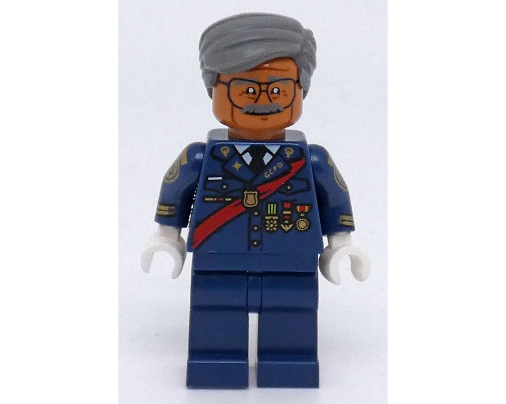 LEGO Set fig-004619 Commissioner James Gordon with Red Sash ...