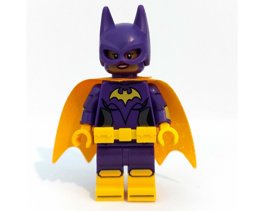 LEGO Set fig-004627 Batgirl, Dark Purple Suit, Yellow Cape, Dark Purple ...