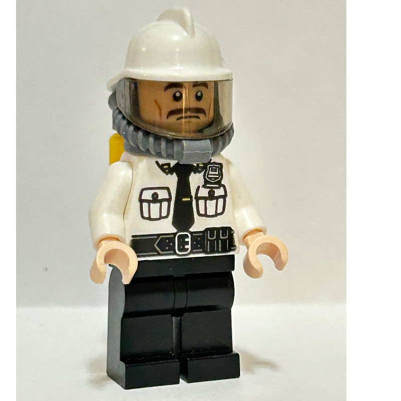 LEGO Set fig-004635 Security Guard with Helmet, Visor, and Air Tanks ...