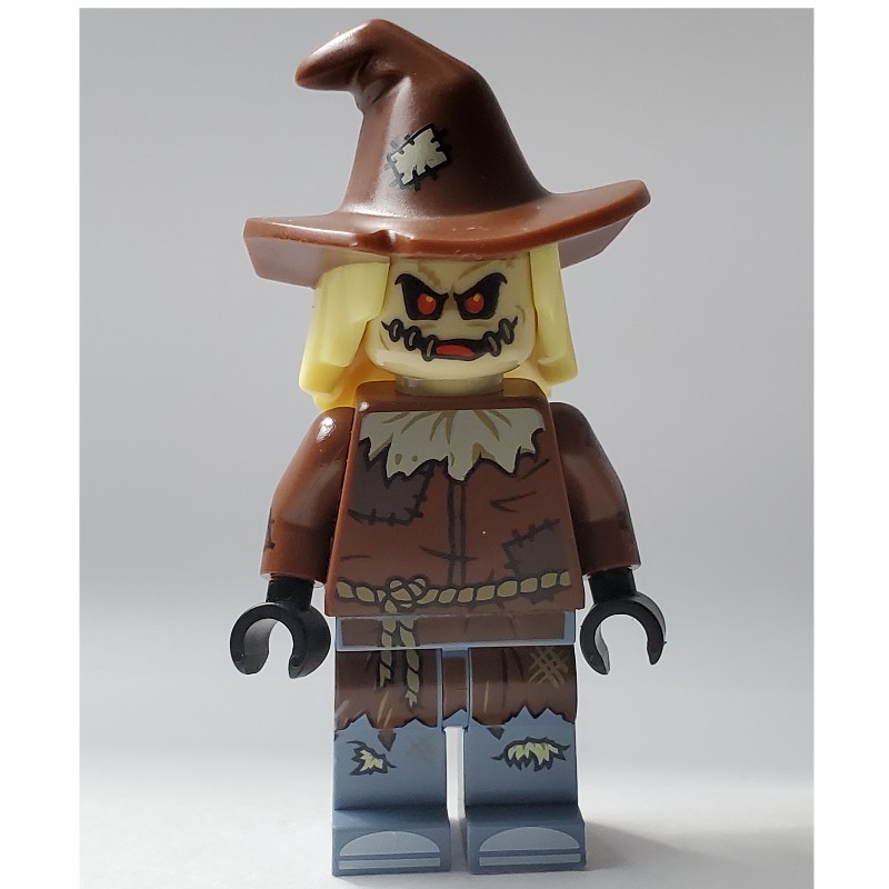 LEGO Set fig-004645 Scarecrow with Sand Blue Legs | Rebrickable - Build ...
